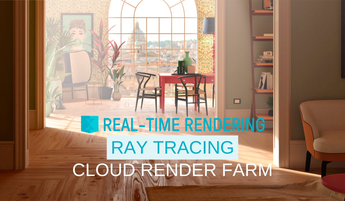 Real-Time Rendering and Ray Tracing on Render Farm