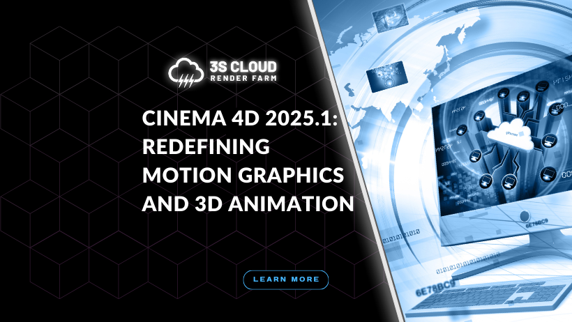 Cinema 4D 2025.1: Redefining Motion Graphics and 3D Animation