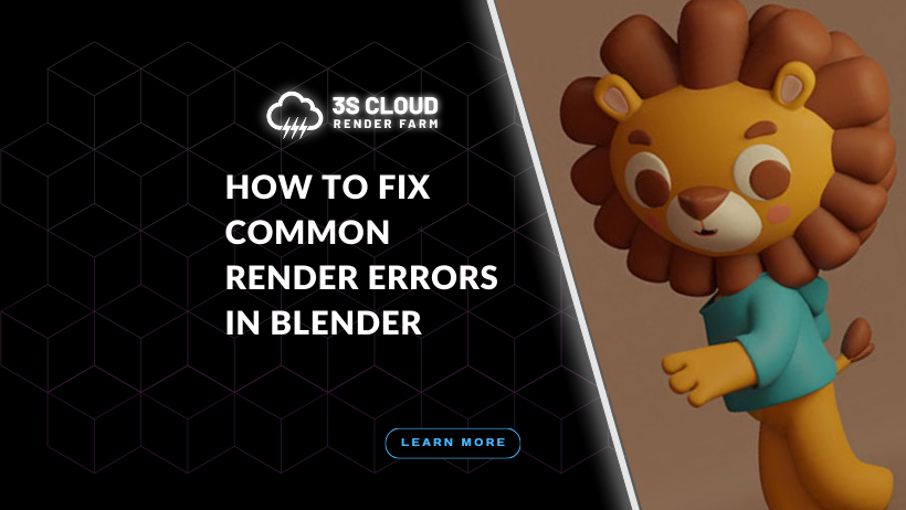 How to Fix Common Render Errors in Blender