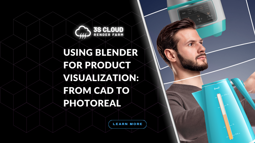 Using Blender for Product Visualization: From CAD to Photoreal