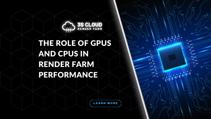 The Role of GPUs and CPUs in Render Farm Performance