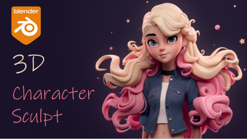 From Sketch to Sculpt: How I Create Stylized Characters in Blender
