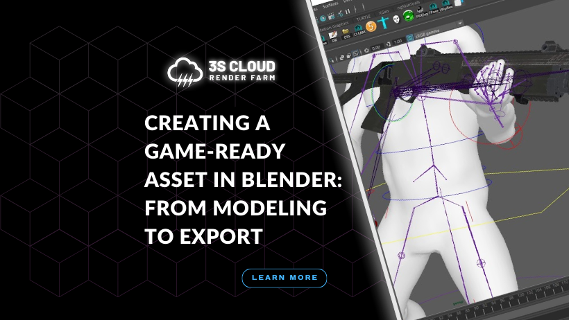 Creating a Game-Ready Asset in Blender: From Modeling to Export