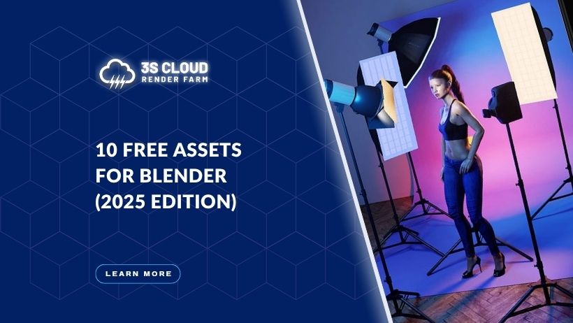 10 Free Assets for Blender (2025 Edition)