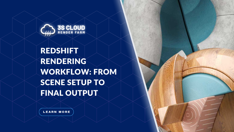 Redshift Rendering Workflow: From Scene Setup to Final Output